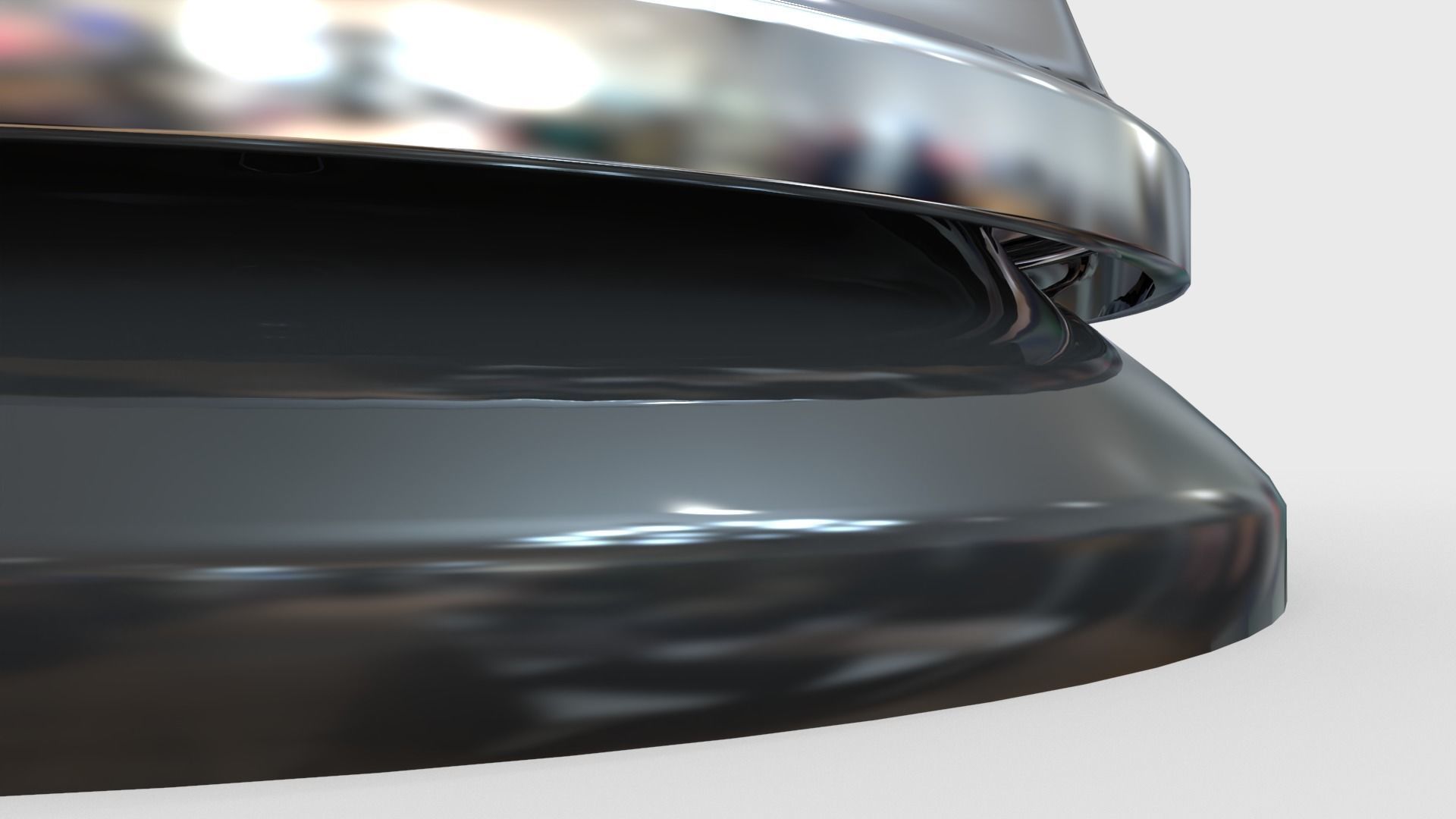 Hotel Reception Desk Bell 3D model | CGTrader