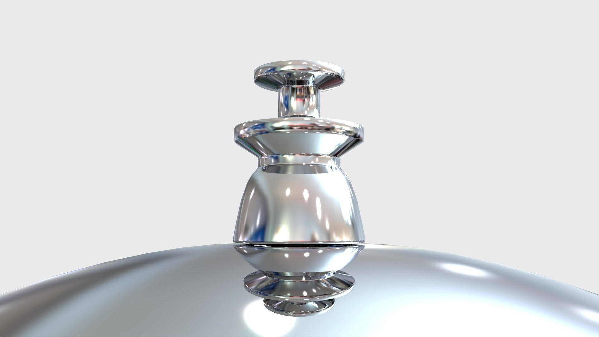 Hotel Reception Desk Bell 3D model | CGTrader