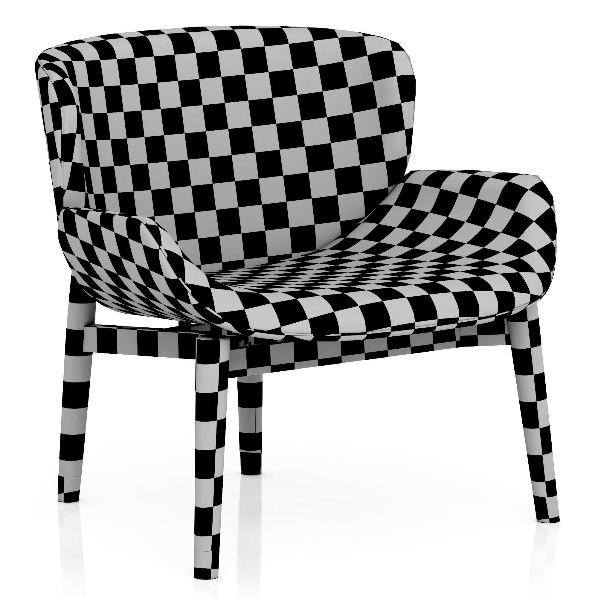 Baxter JORGEN chair 3D model | CGTrader