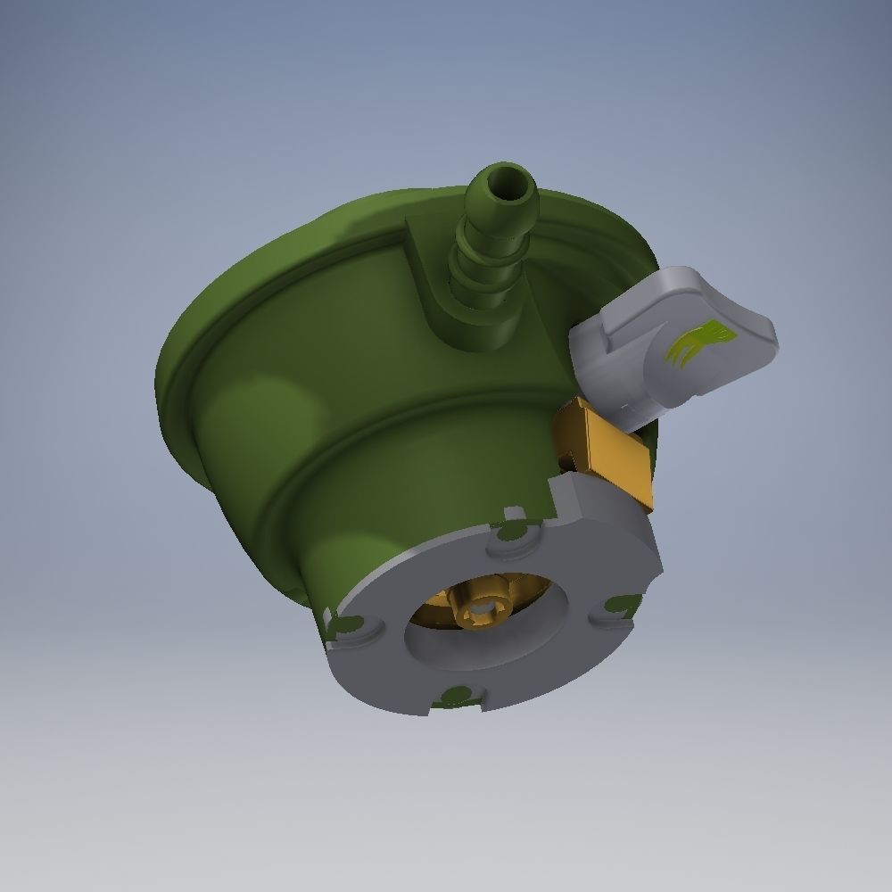 Regulator metal device with handle 3D model | CGTrader