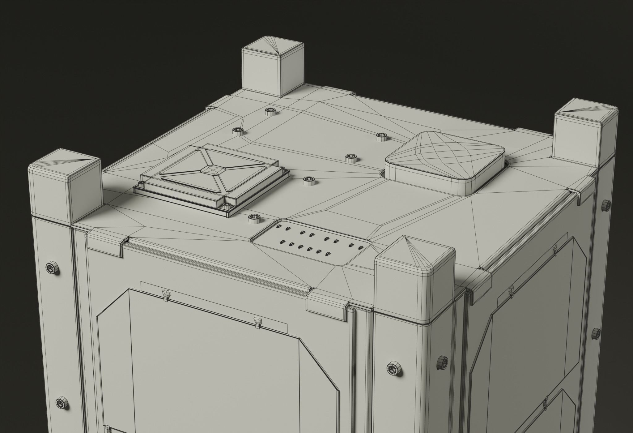 CubeSat 3D model | CGTrader