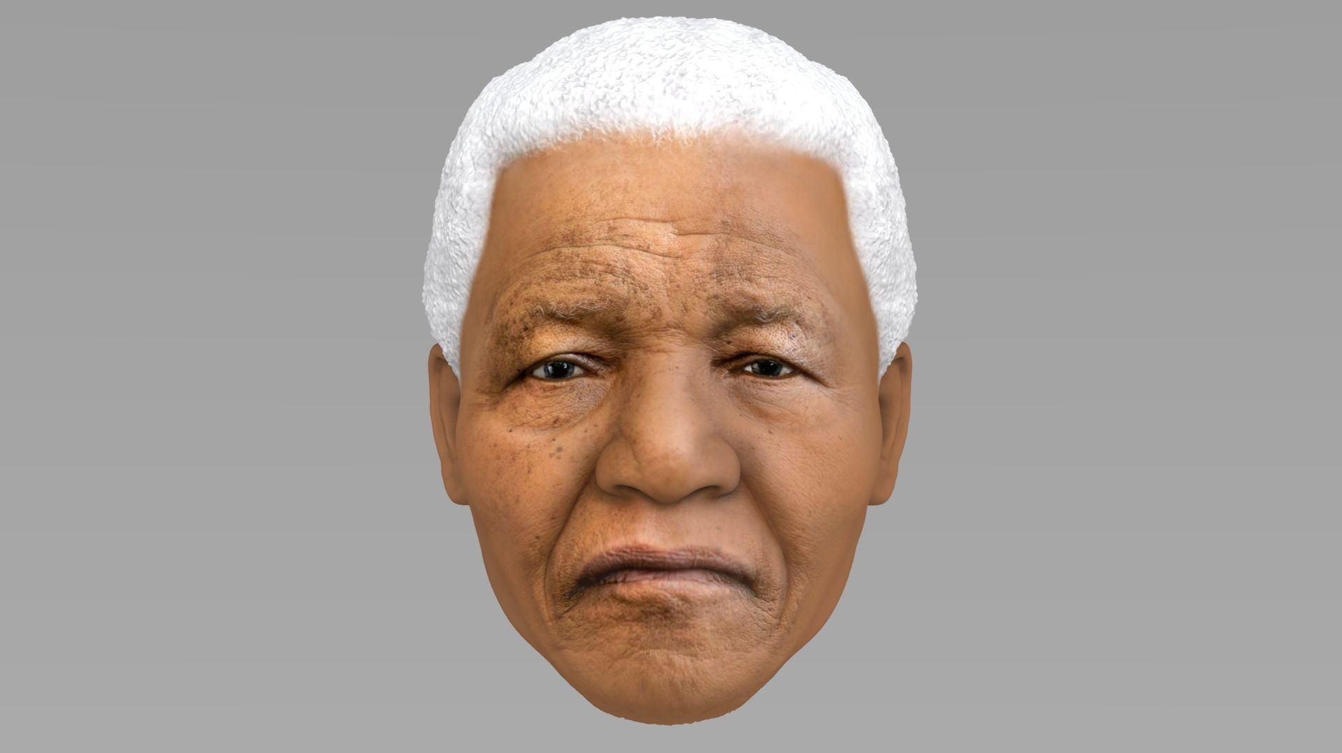 Nelson Mandela 3D model | CGTrader