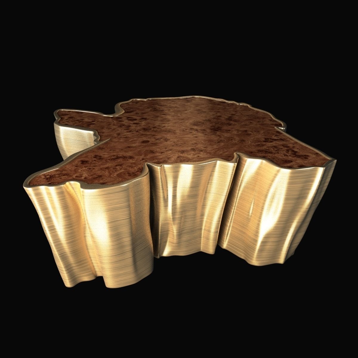 Brabbu Sequoia Center Table 3D model | CGTrader