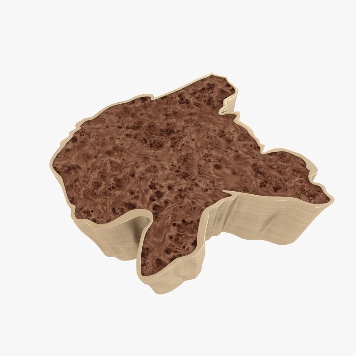 Brabbu Sequoia Center Table 3D model | CGTrader