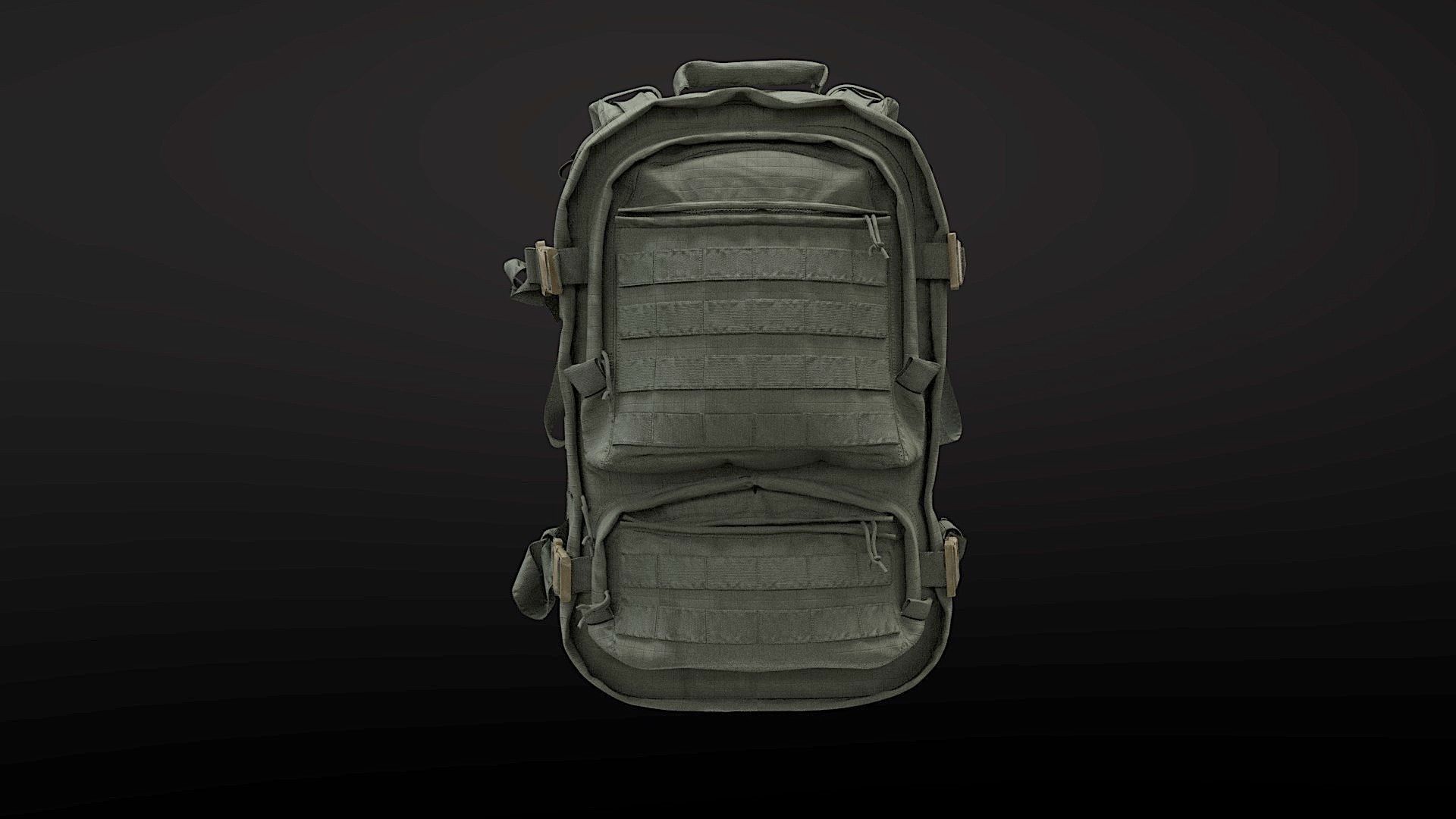 SOLDIER Backpack Tactical Pegasus 3D model | CGTrader