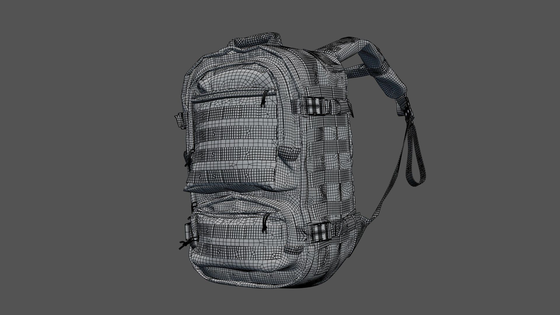SOLDIER Backpack Tactical Pegasus 3D model | CGTrader
