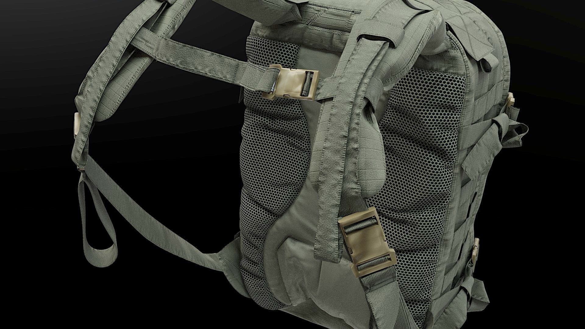 SOLDIER Backpack Tactical Pegasus 3D model | CGTrader