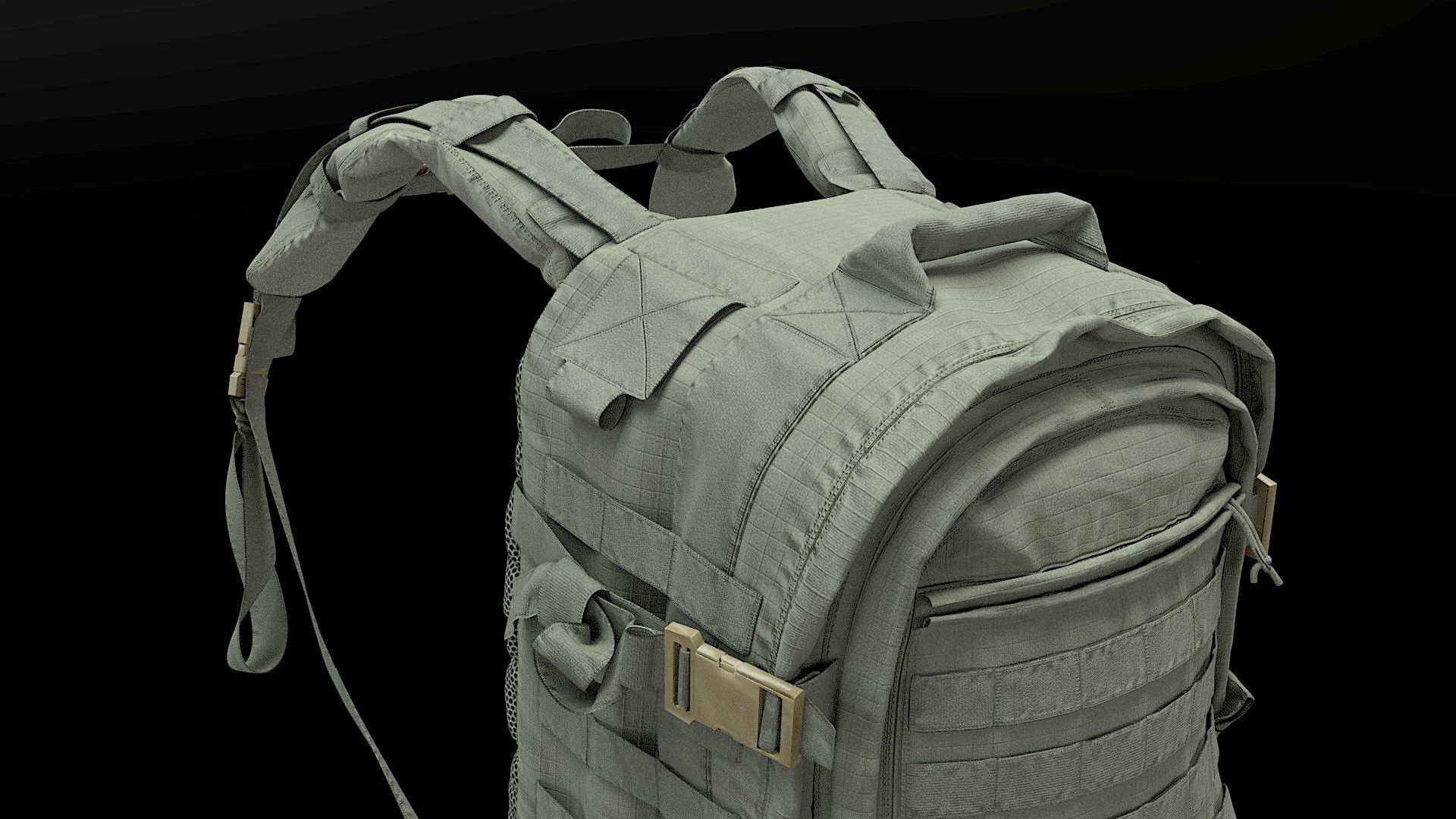 SOLDIER Backpack Tactical Pegasus 3D model | CGTrader