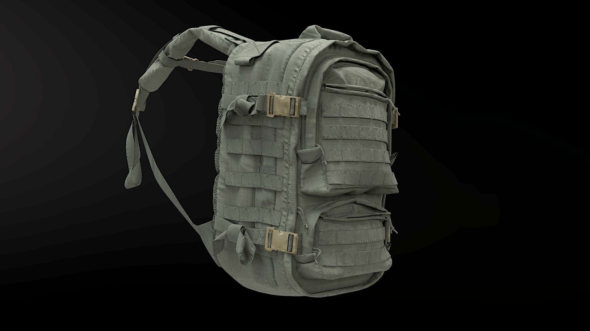 SOLDIER Backpack Tactical Pegasus 3D model | CGTrader
