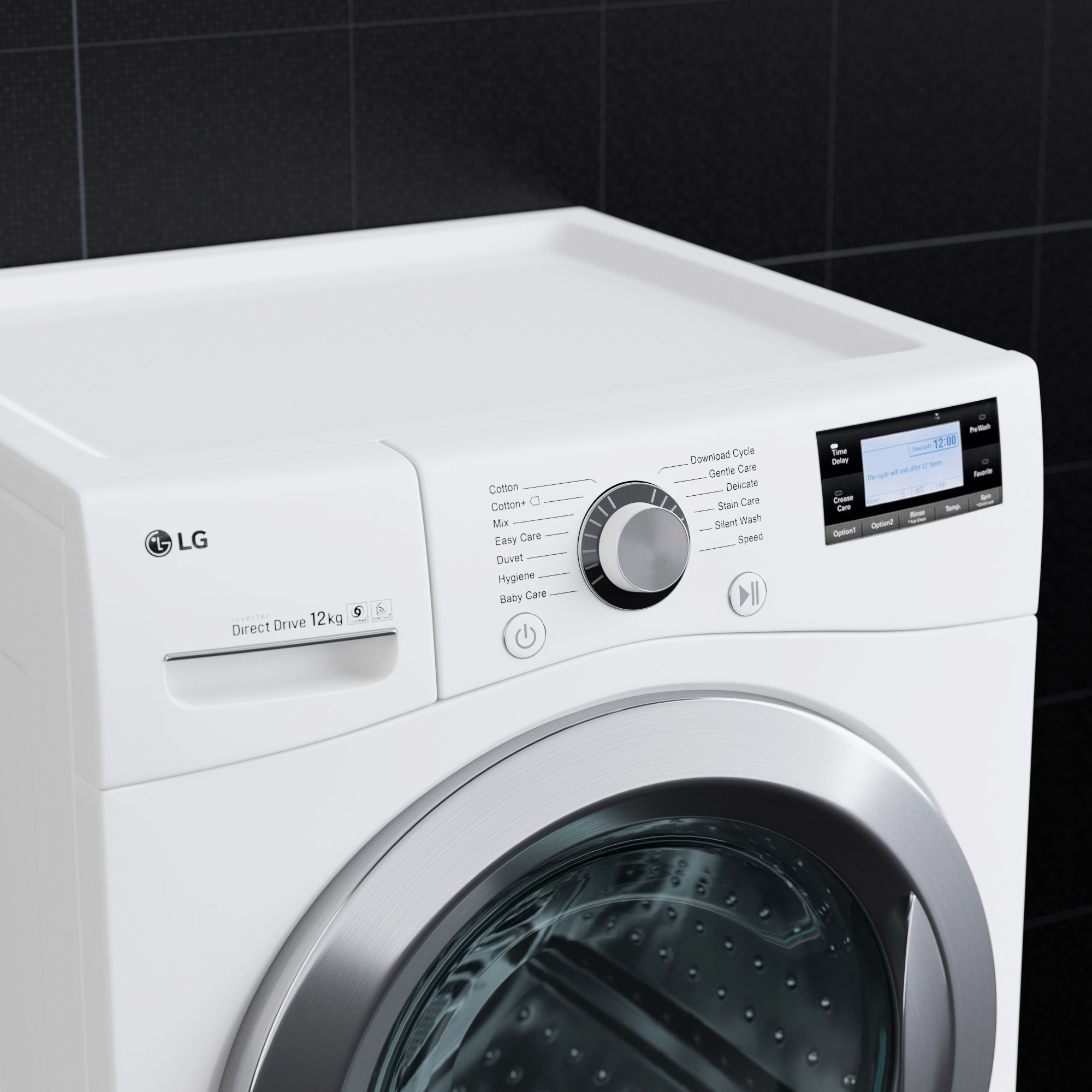 Washing Machine - Dryer - Laundry 3D model | CGTrader