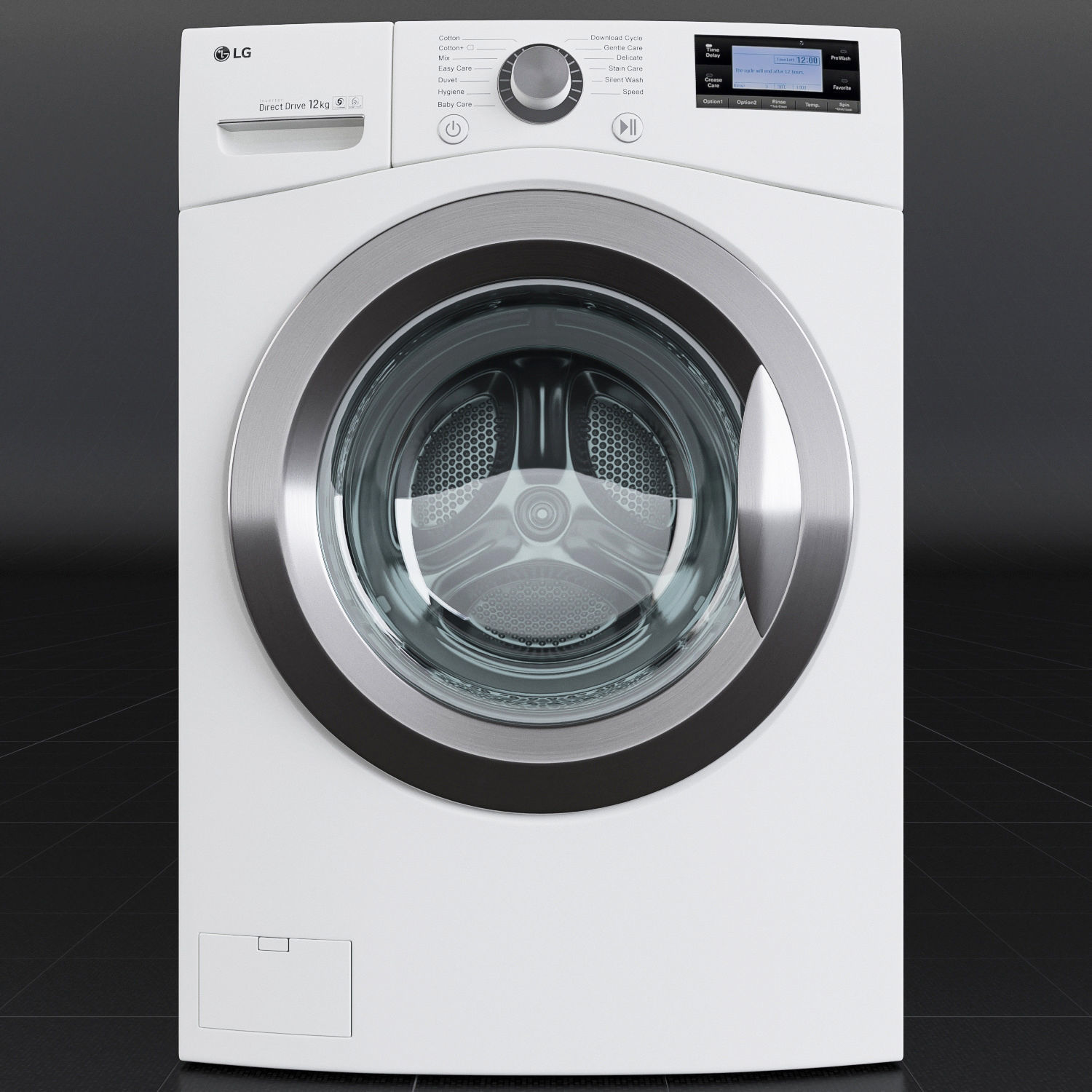 Washing Machine - Dryer - Laundry 3D model | CGTrader