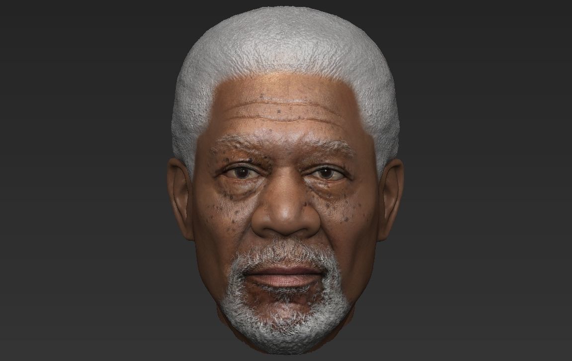 Morgan Freeman 3D model | CGTrader