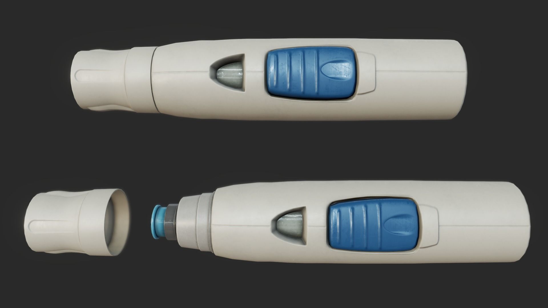 3D model Autoinjector PBR medical device VR / AR / low-poly | CGTrader