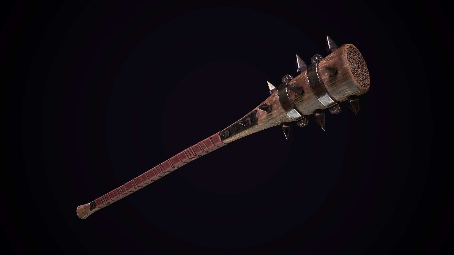 3D model Two-handed Mace VR / AR / low-poly | CGTrader