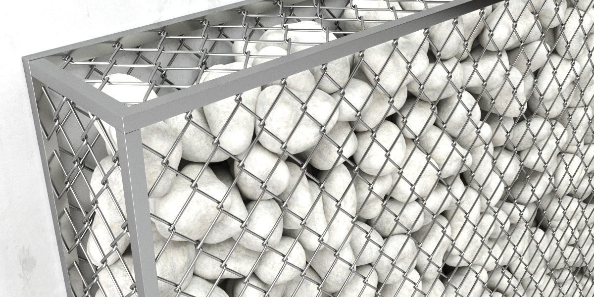 Gabion pebble 3D model | CGTrader
