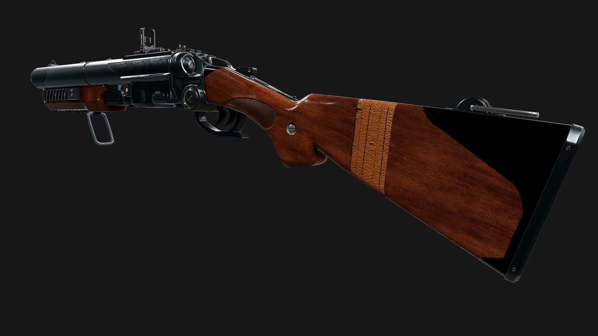 3D model Double Barreled Shotgun VR / AR / low-poly | CGTrader