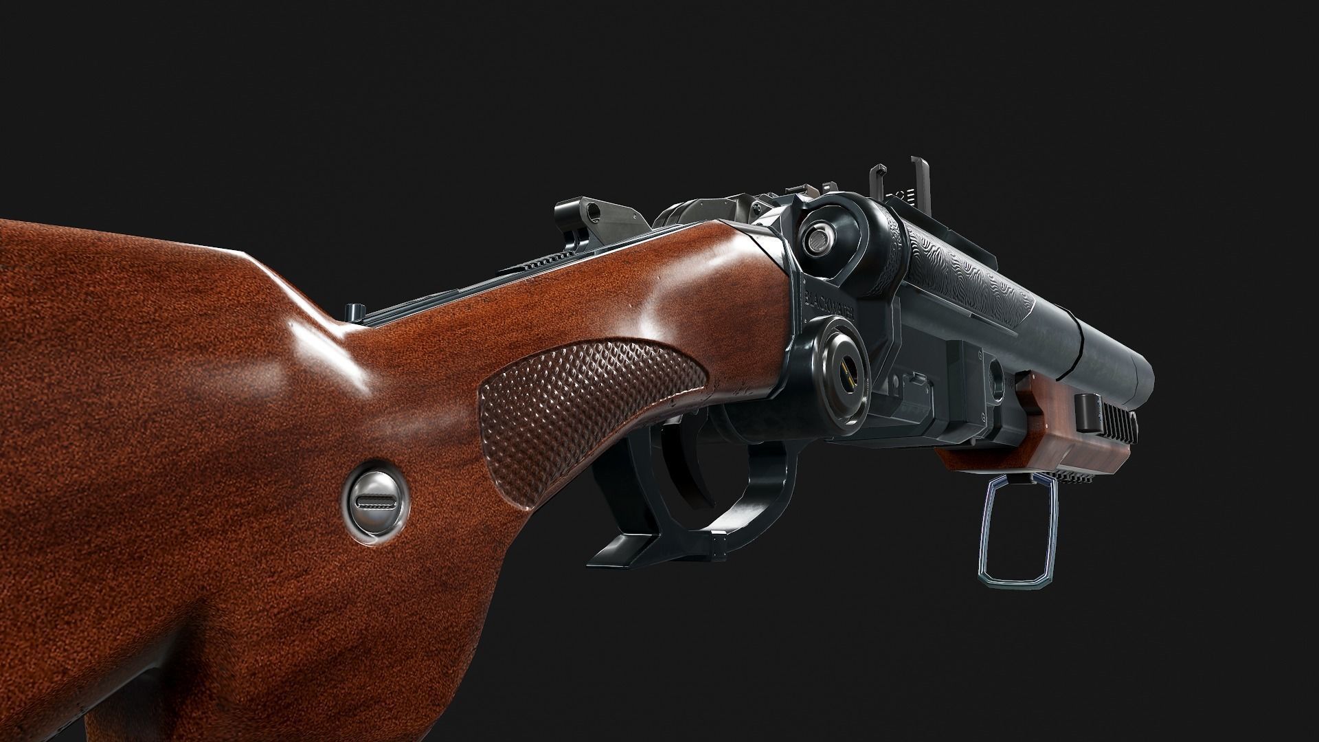 3D model Double Barreled Shotgun VR / AR / low-poly | CGTrader