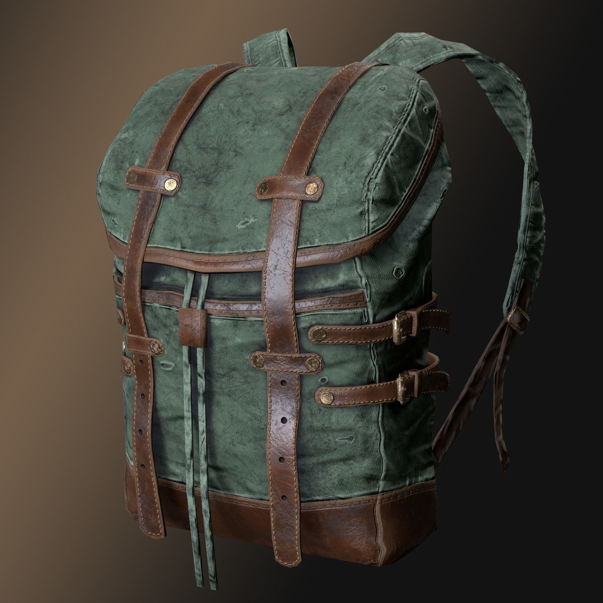 3D model Backpack 002 VR / AR / low-poly | CGTrader