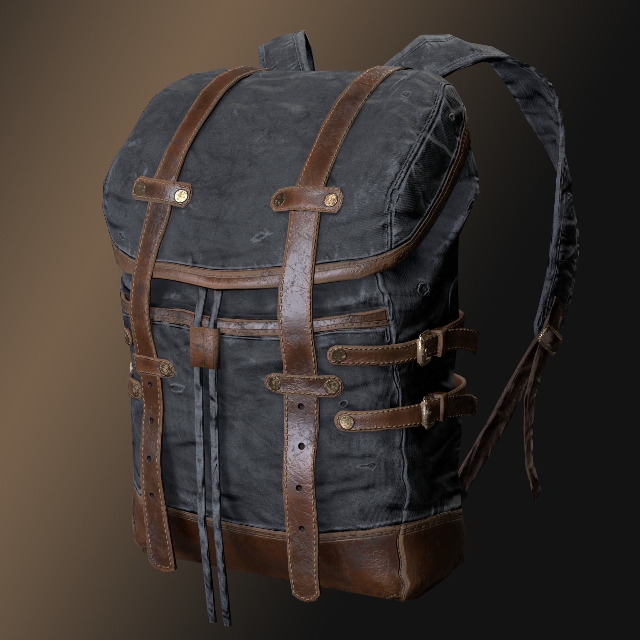 3D model Backpack 002 VR / AR / low-poly | CGTrader