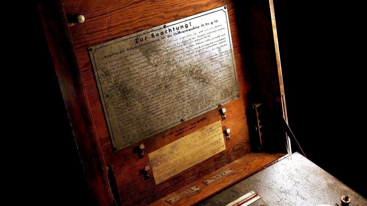 3D model Enigma Machine - Old German WW2 Military Equipment VR / AR ...