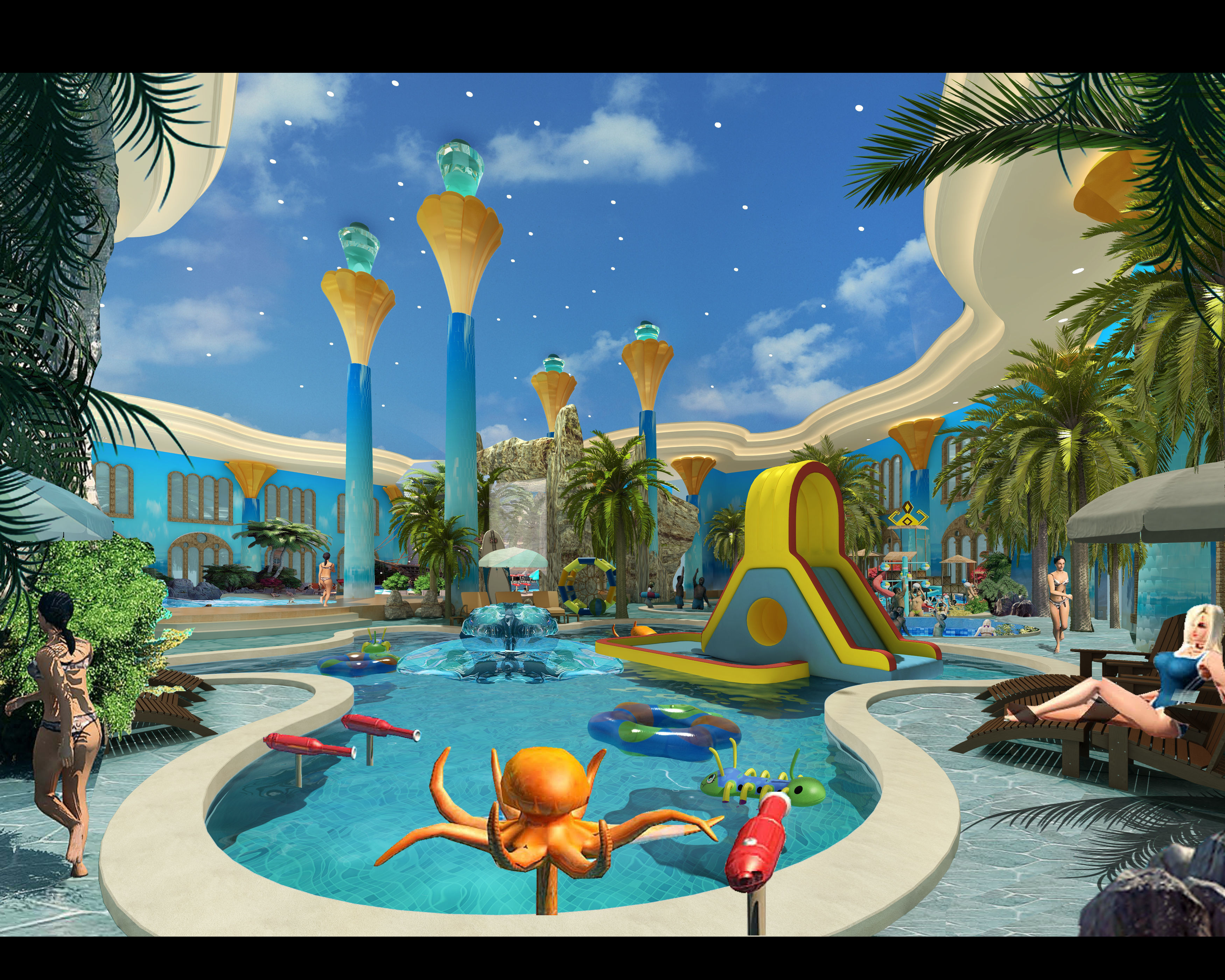 Activity center 3D model | CGTrader