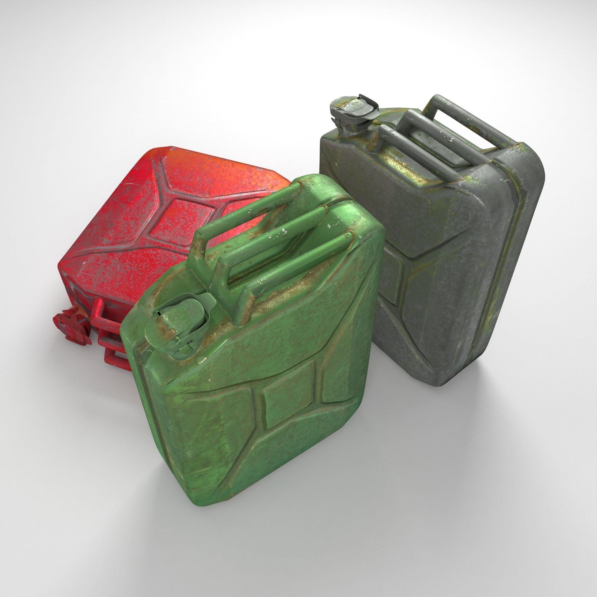 Jerry Can Old 3D model | CGTrader