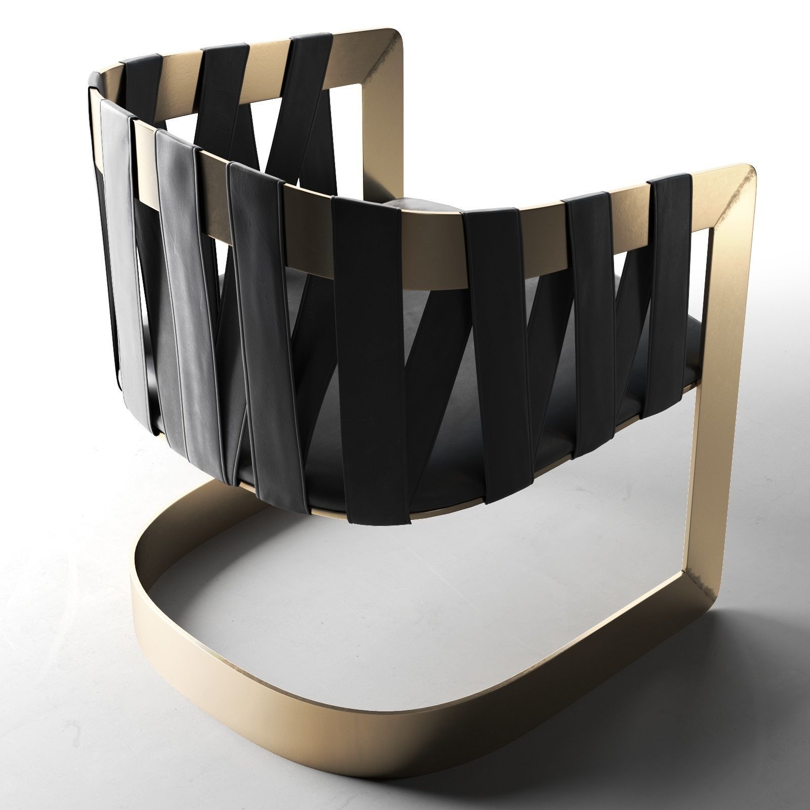 Kara Mann Barrel Chair 3D model | CGTrader