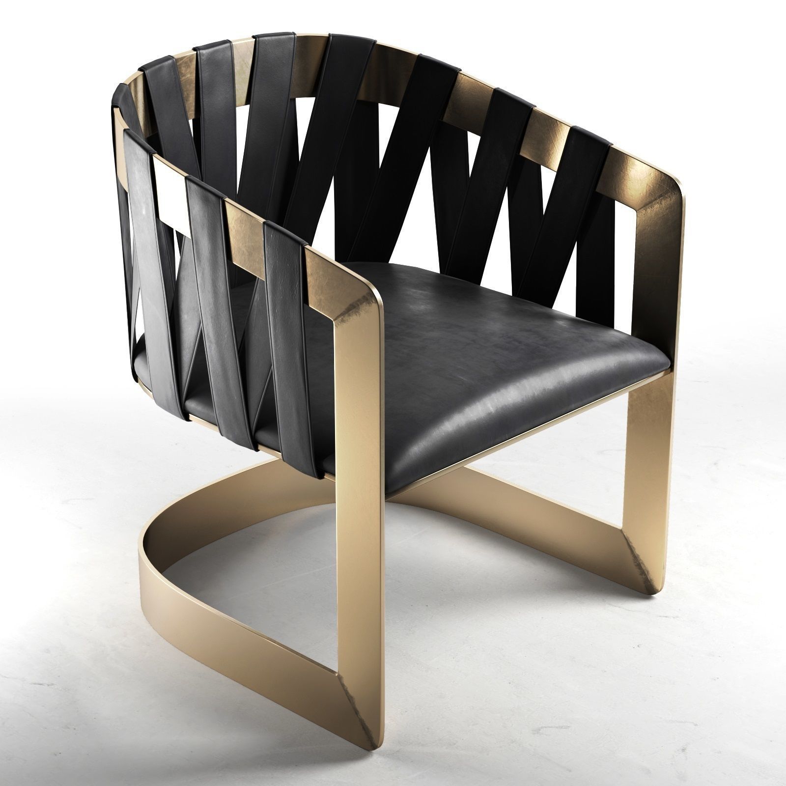 Kara Mann Barrel Chair 3D model | CGTrader