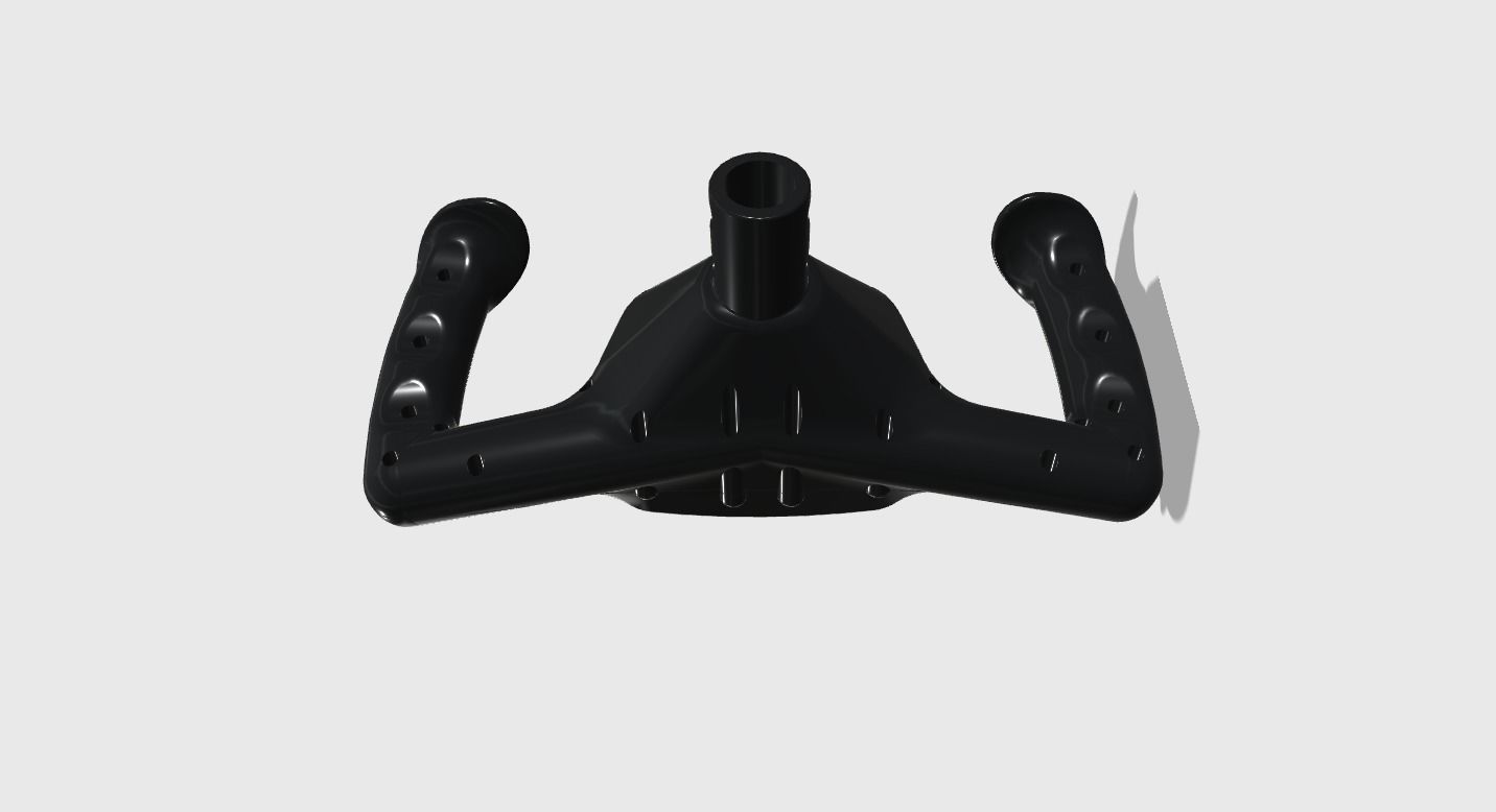 Cessna 152 Flight Simulator Yoke 3D model 3D printable | CGTrader