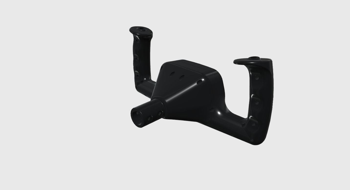 Cessna 152 Flight Simulator Yoke 3D model 3D printable | CGTrader