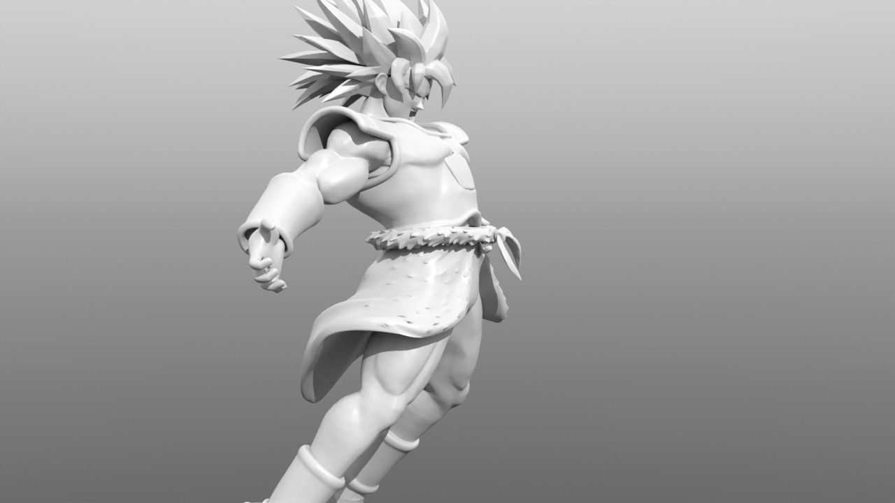 Broly DBS 3D model 3D printable | CGTrader