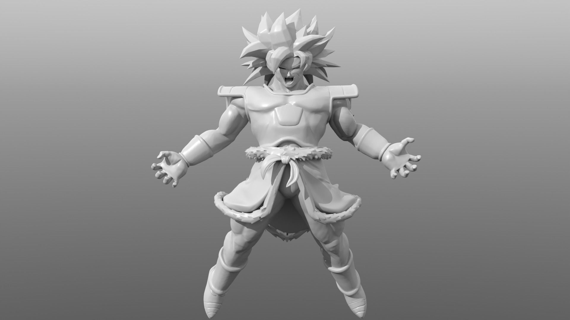 Broly DBS 3D model 3D printable | CGTrader