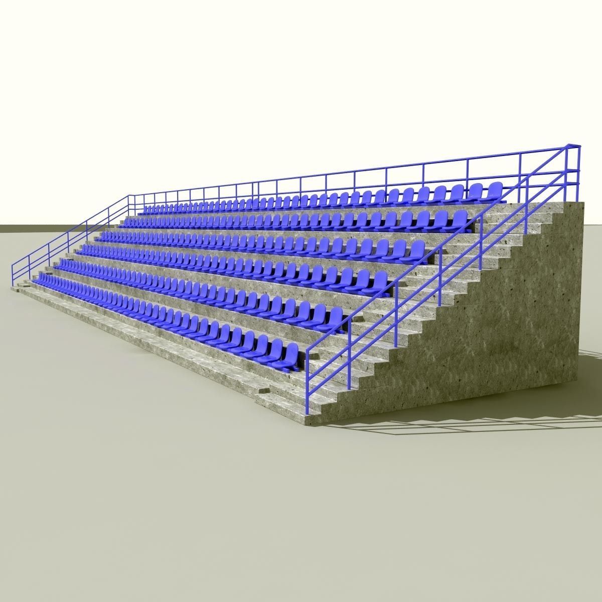 Grandstand Tribune 3D model | CGTrader