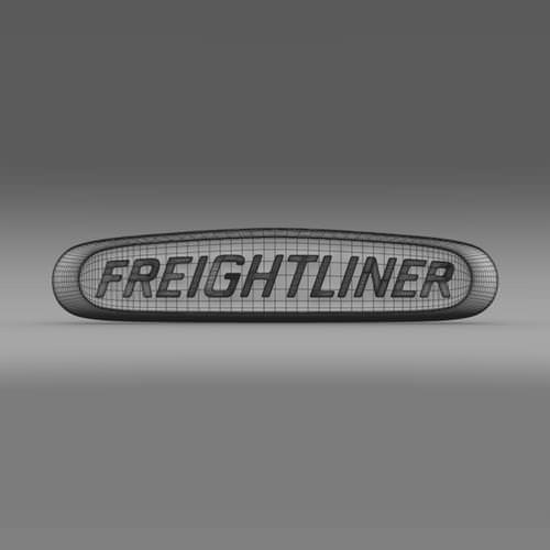 Freightliner Logo 3D Model .max .obj .3ds .fbx .c4d .lwo .lw .lws ...