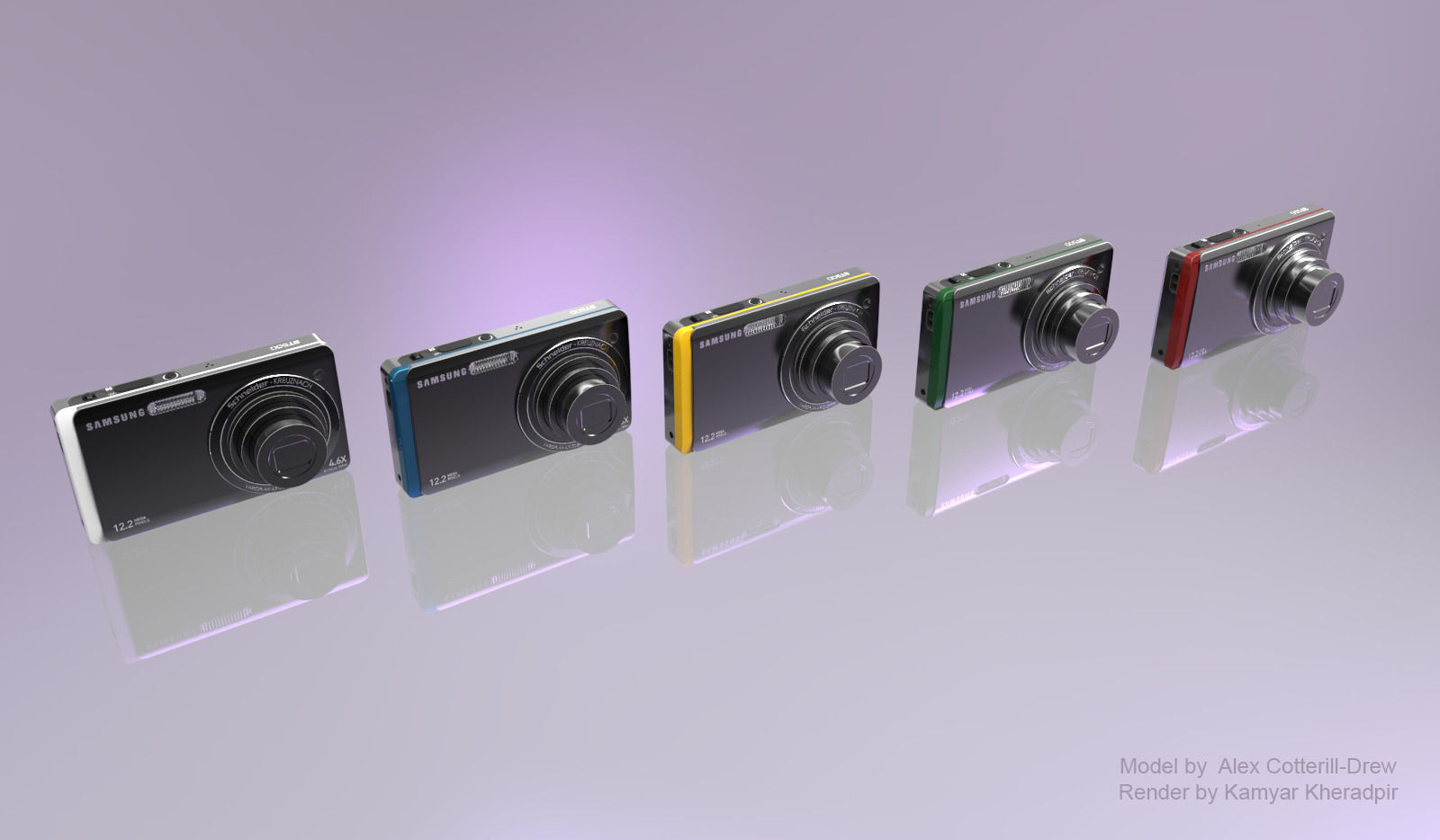 Samsung ST500 122MP Camera free 3D model | CGTrader