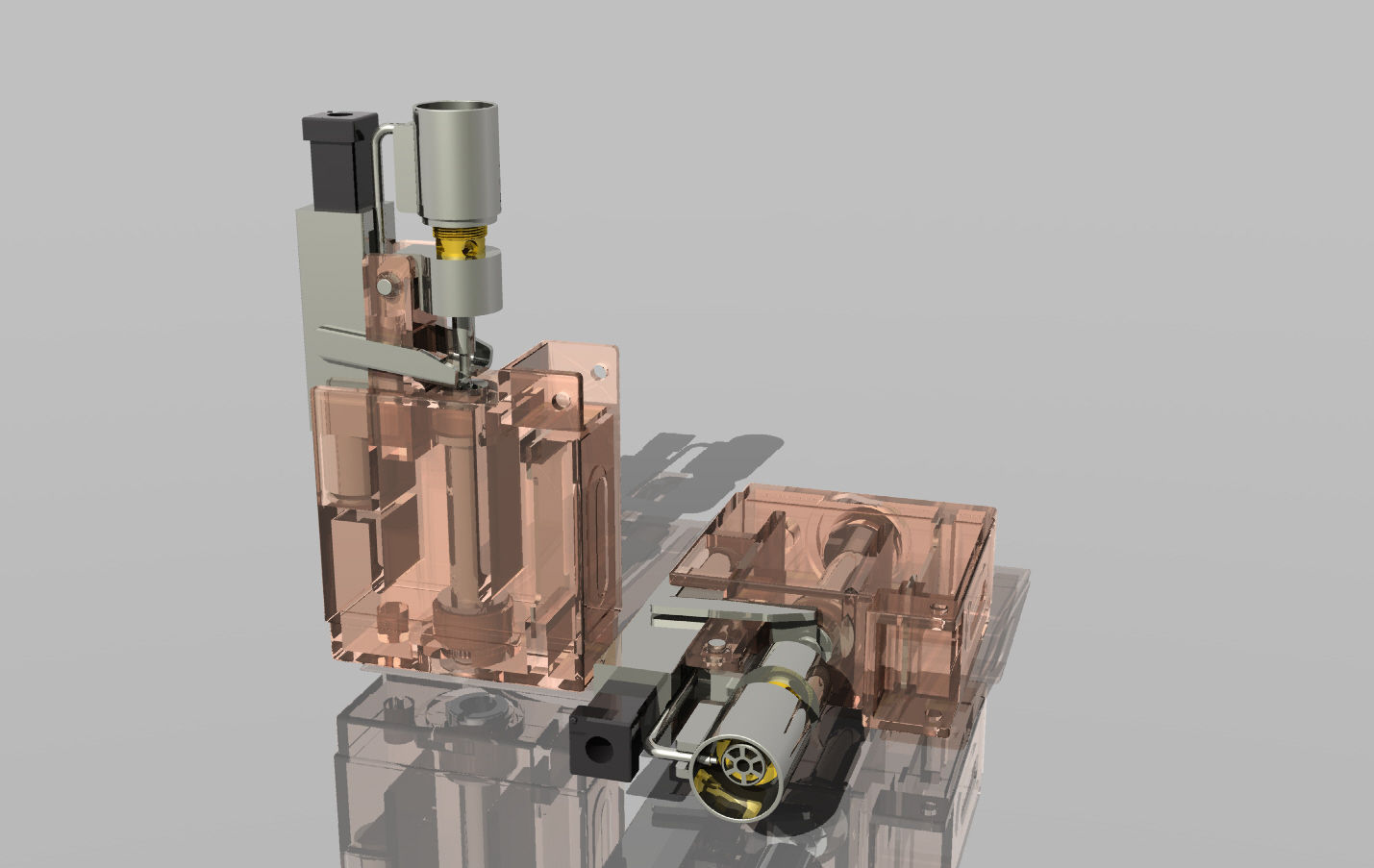Single Jet Lighter Mechanism with Tank free 3D model | CGTrader