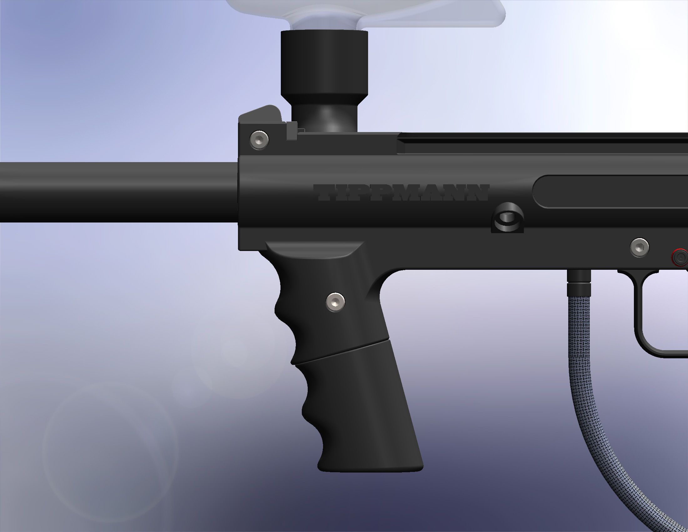 Tippmann 98 Custom free 3D model | CGTrader