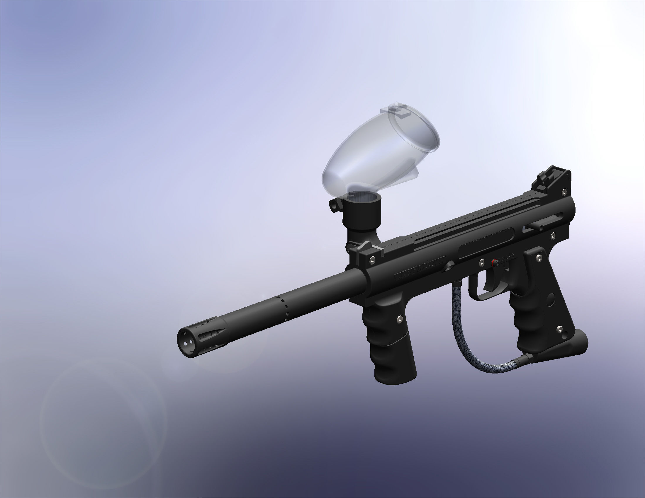 Tippmann 98 Custom free 3D Model - CGTrader.com