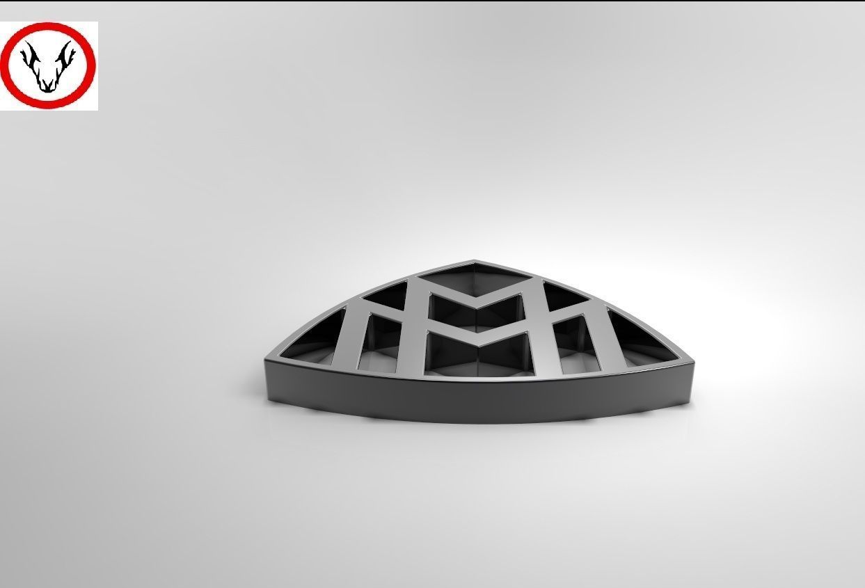 Maybach Logo free 3D model | CGTrader