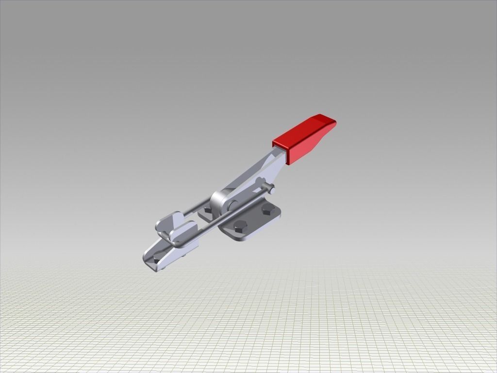 Horizontal Latch Clamp free 3D model | CGTrader