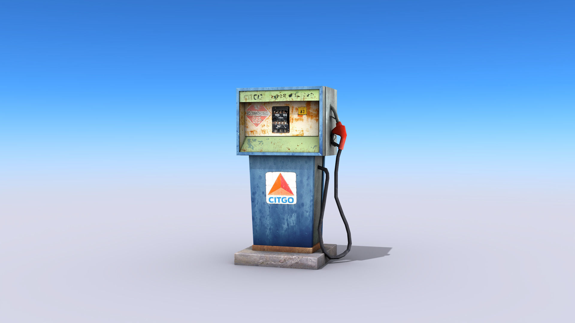 3D model Gas Pump VR / AR / low-poly | CGTrader