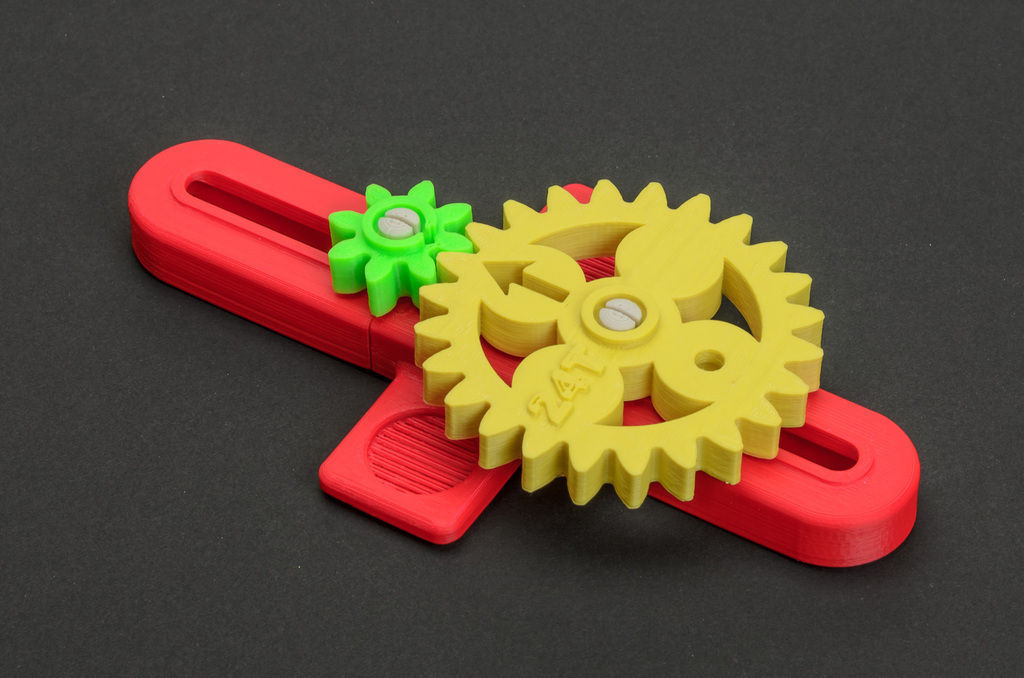 Math Gears free 3D Model 3D printable .stl - CGTrader.com