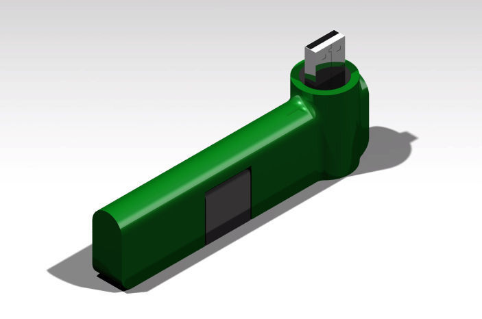 USB Hub free 3D model | CGTrader