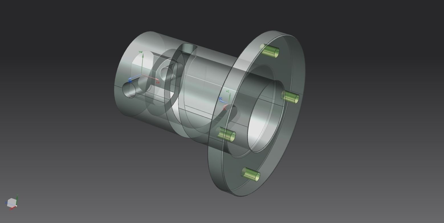 Cam stainless steel pipe free 3D model | CGTrader