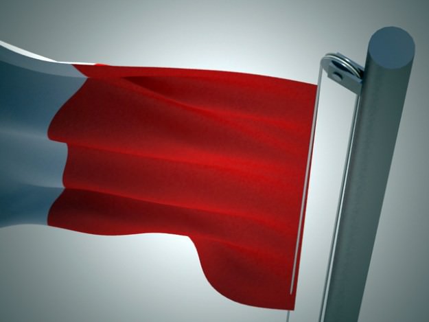 Italian flag 3D model animated | CGTrader