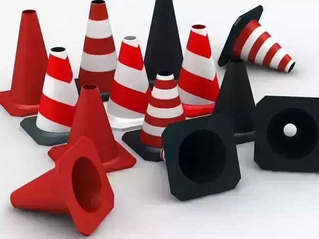 Street cones 3D model | CGTrader