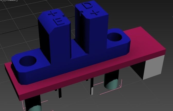 Optical Endstop based on TCST2103 free 3D model | CGTrader