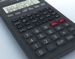 Calculator dwg 3D Model DWG | CGTrader.com