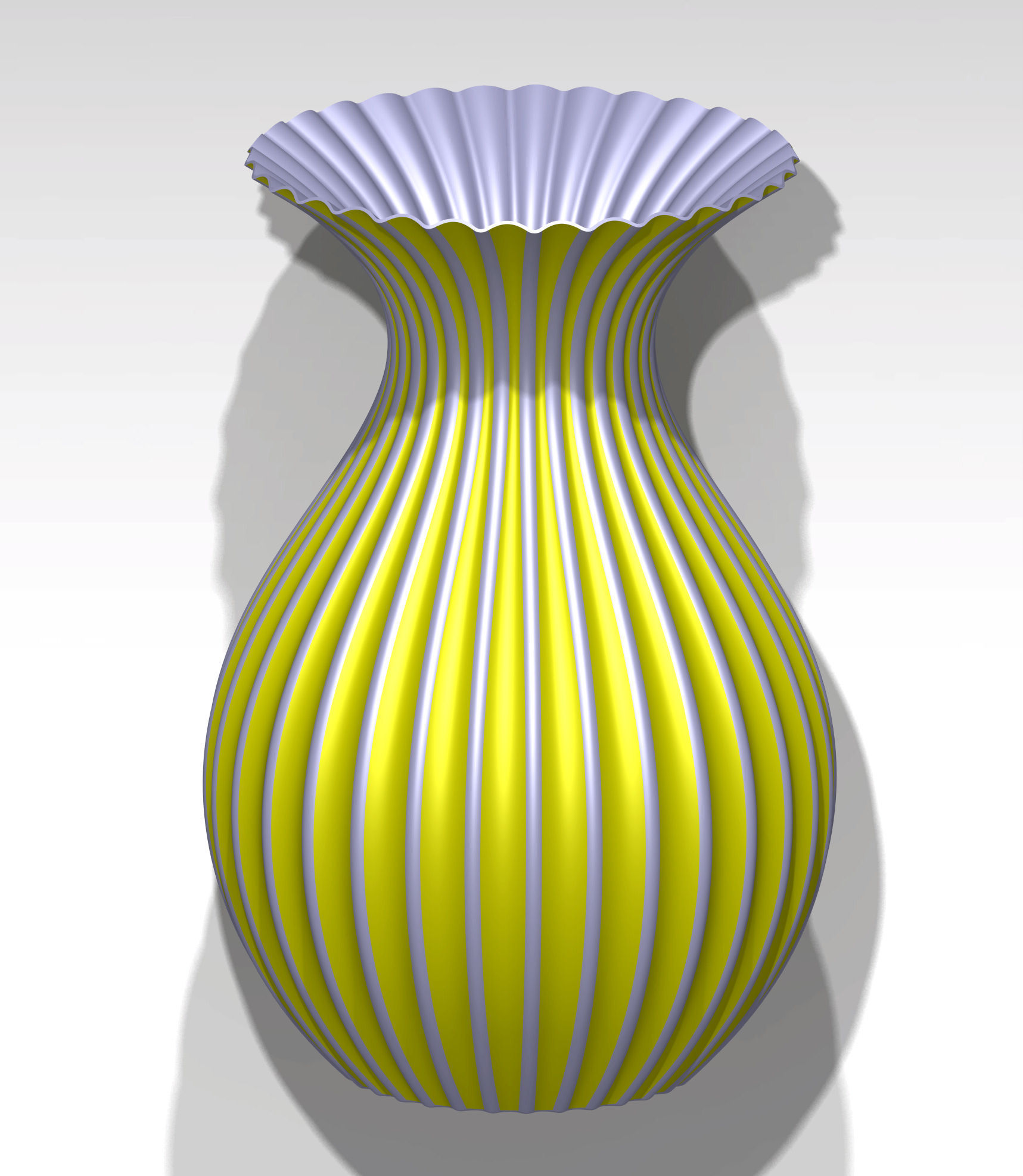 Vase shell free 3D model | CGTrader