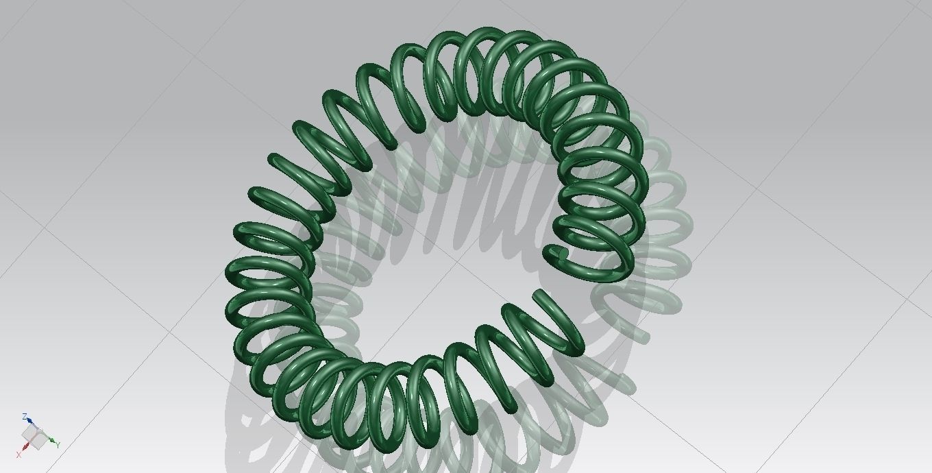 Spring free 3D model | CGTrader